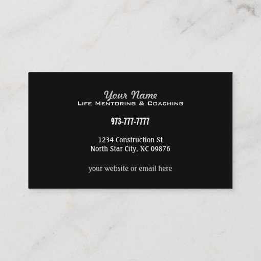 Mentoring and Coaching Business Cards | Zazzle