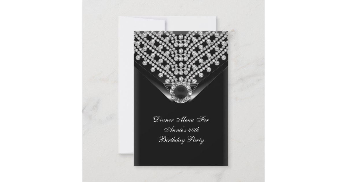 MENU RSVP 1Revised Annie's Birthday Invitation | Zazzle