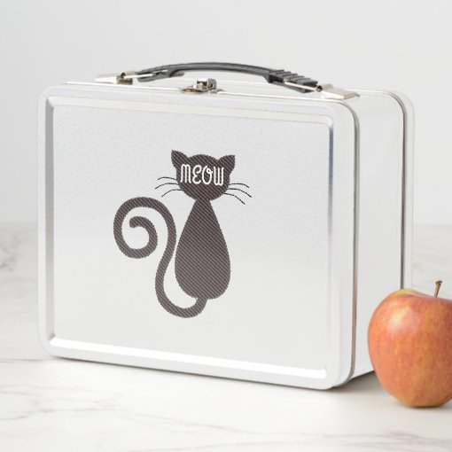 Meow Cat Lunch Box | Zazzle
