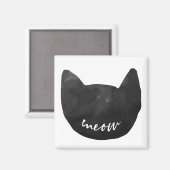 Meow Cat Magnet | Zazzle