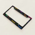 Meow Paw Prints License Plate Frame | Zazzle