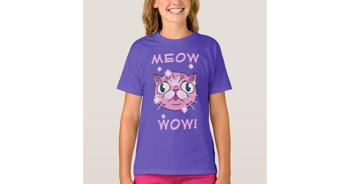 Meow Wow! Shirt | Zazzle