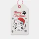 Meowy Christmas Cute Cat Gift Tags | Zazzle