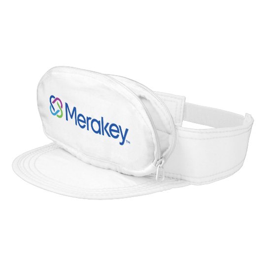 Merakey Logo CapSack Visor | Zazzle.com