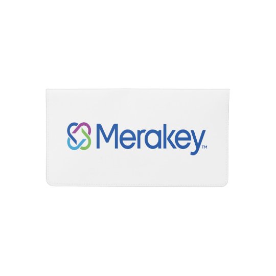 Merakey Logo Checkbook Cover | Zazzle.com