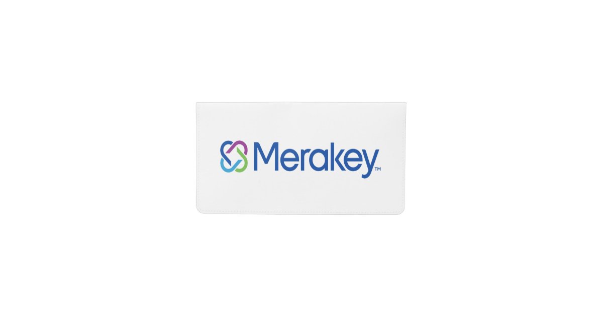 Merakey Logo Checkbook Cover | Zazzle