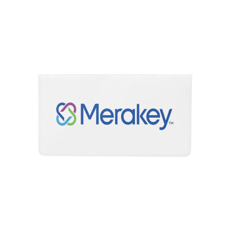 Merakey Logo Checkbook Cover | Zazzle