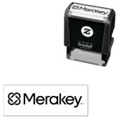 Merakey Logo Stamp | Zazzle