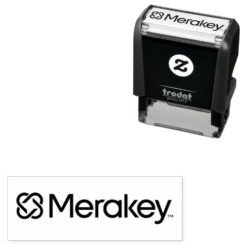 Merakey Logo Stamp | Zazzle