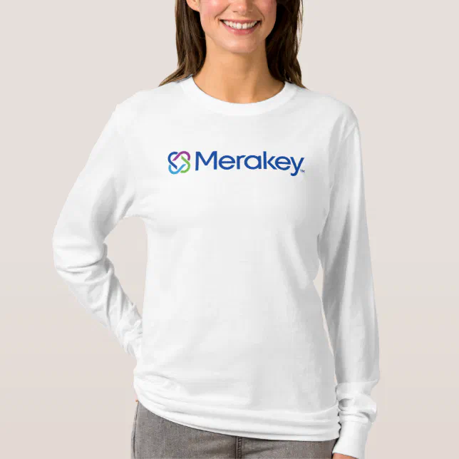 Merakey Logo Women's Long-Sleeve T-Shirt | Zazzle