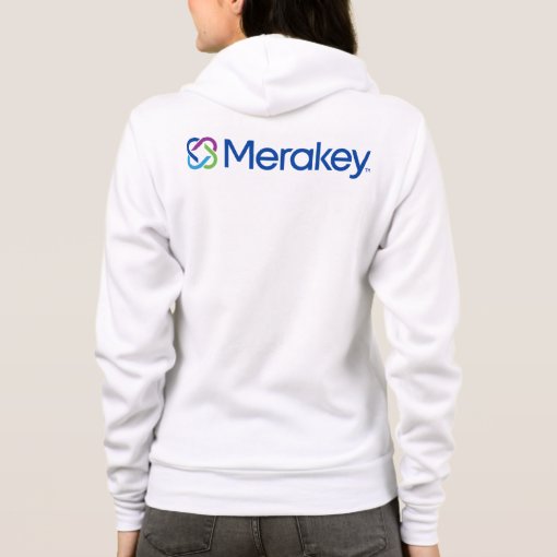 Merakey Logo Women's Zip-Up Hoodie | Zazzle