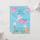 Mercat Mermaid Cat Birthday Party Invitation | Zazzle