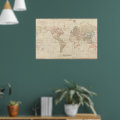 Mercator Map of the World Poster | Zazzle