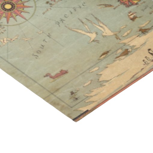 Mercator Map of the World Tissue Paper | Zazzle