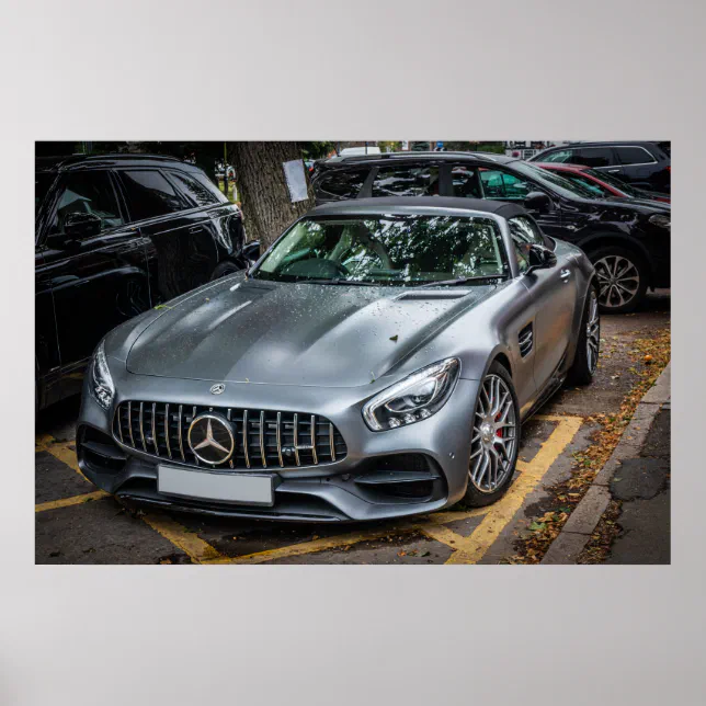 Mercedes AMG SL Roadster Poster | Zazzle