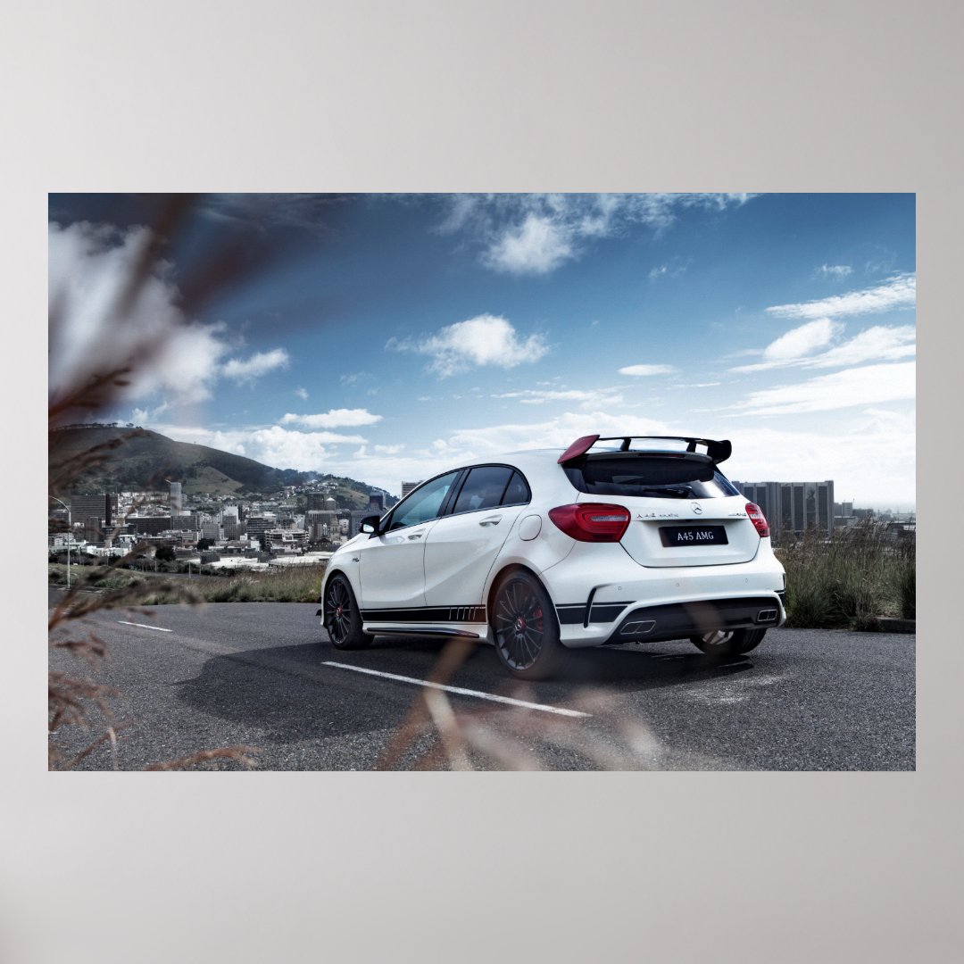 Mercedes-Benz A45 AMG Poster | Zazzle