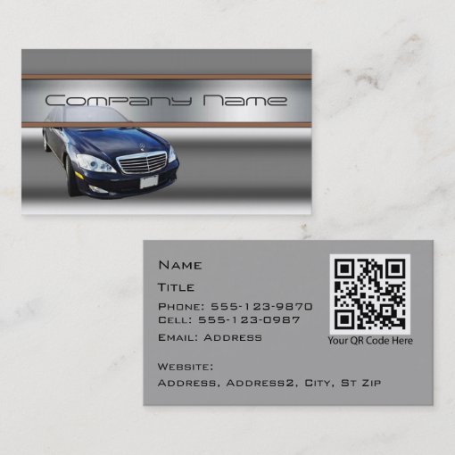 Mercedes-Benz Luxury Business cards | Zazzle