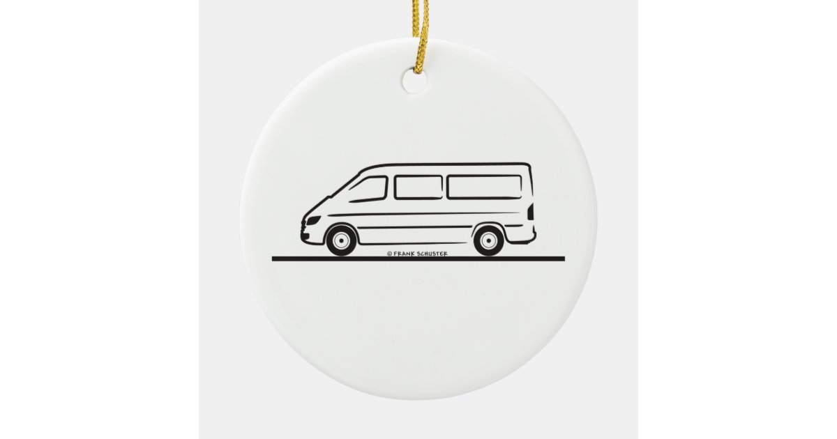 Mercedes Sprinter Ceramic Ornament | Zazzle