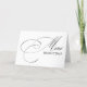 Merci Beaucoup Elegant Calligraphy Thank You | Zazzle