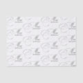 Merci Beaucoup Elegant Calligraphy Thank You Tissue Paper | Zazzle