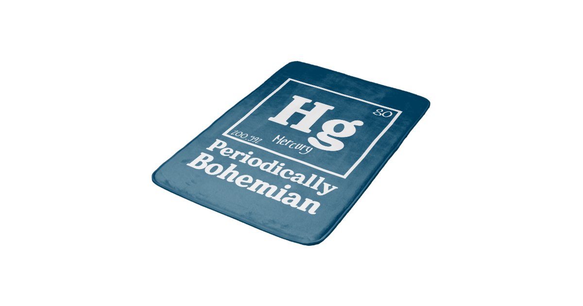 Mercury Bath Mat | Zazzle