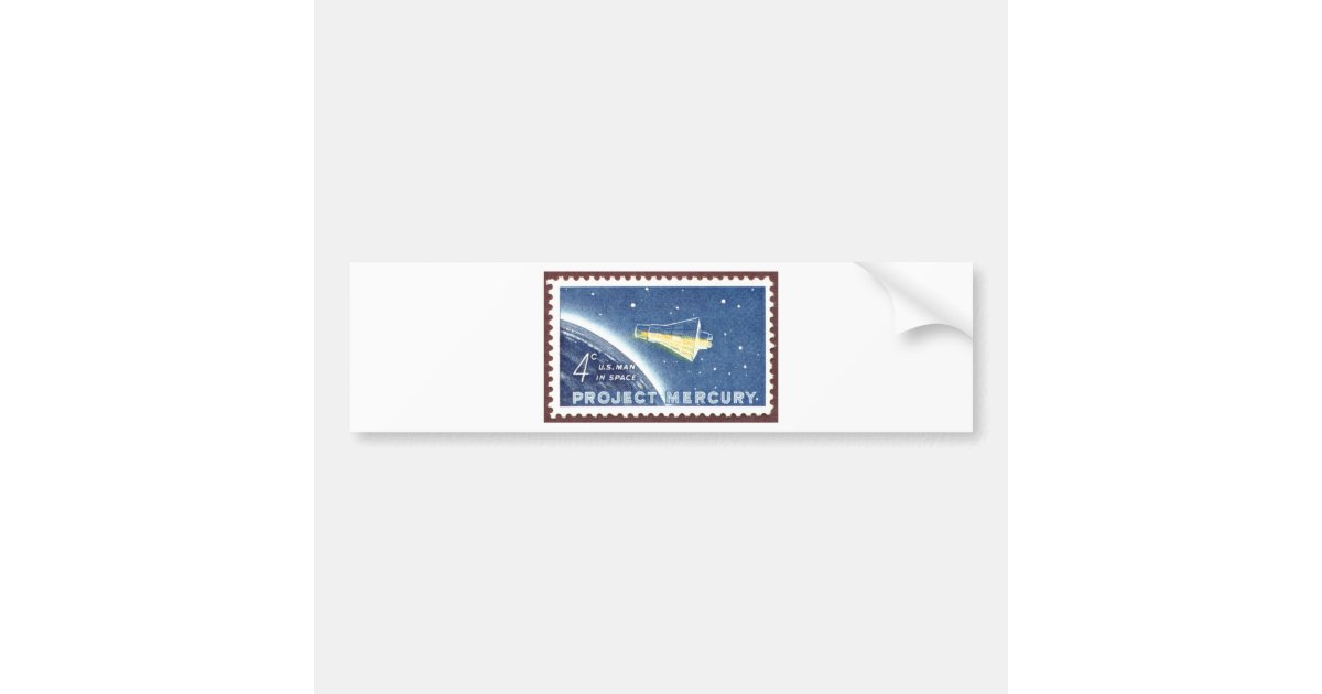Mercury Project Bumper Sticker | Zazzle