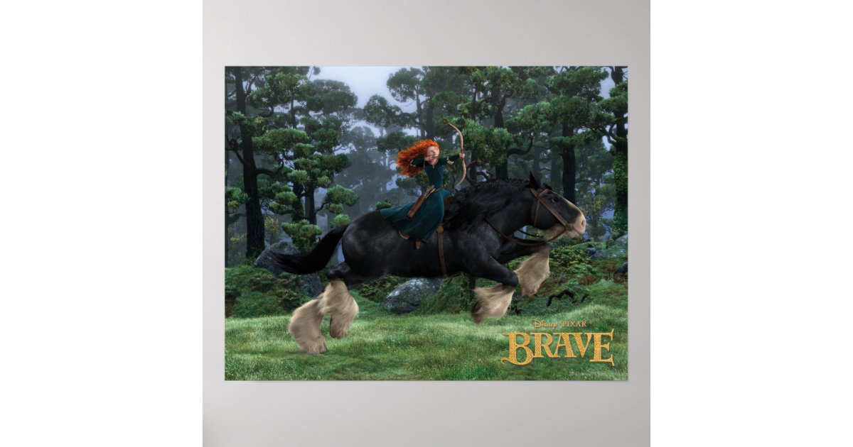 Merida and Angus 2 Poster | Zazzle