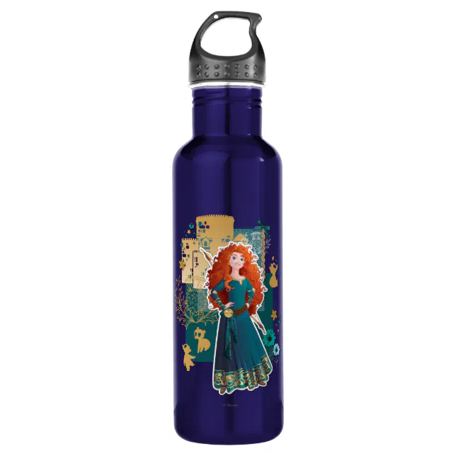 Merida - Confidence Makes Me Brave Water Bottle | Zazzle