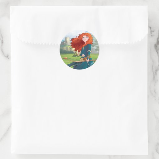 Merida | Let's Do This Classic Round Sticker | Zazzle