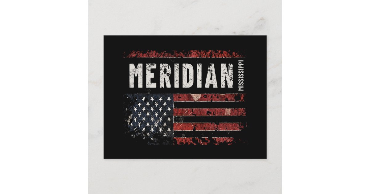 Meridian Mississippi Postcard | Zazzle