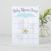 Mermaid Baby Shower Bingo Cards | Zazzle