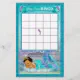 Mermaid Baby Shower Bingo Game Card #136 | Zazzle