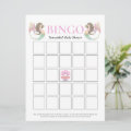 Mermaid baby shower under the sea bingo invitation | Zazzle