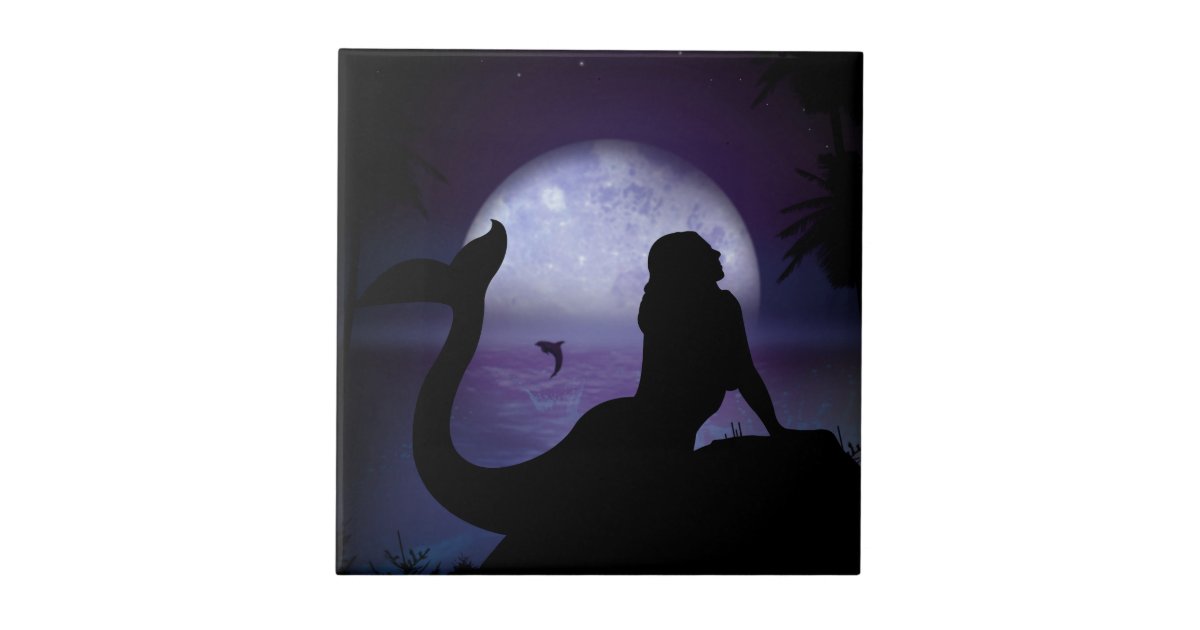 Mermaid Ceramic Tile | Zazzle