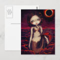 "Mermaid Eclipse" Postcard | Zazzle