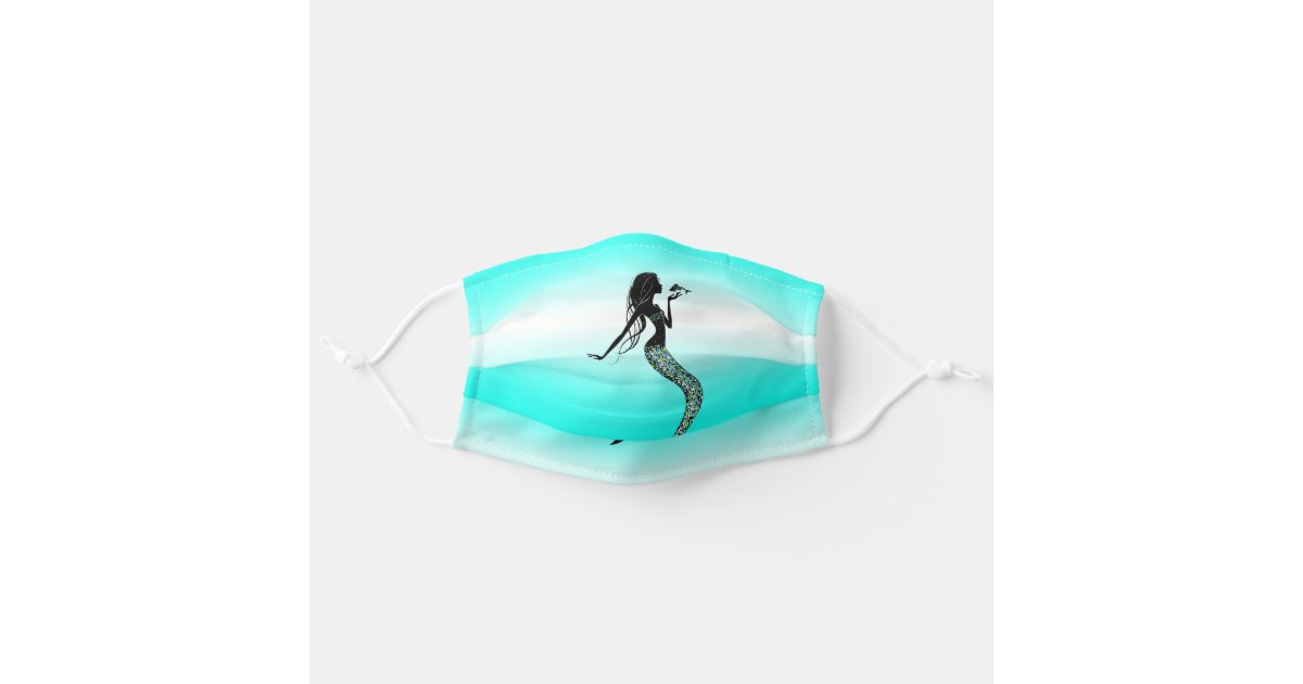 Mermaid Face Mask | Zazzle