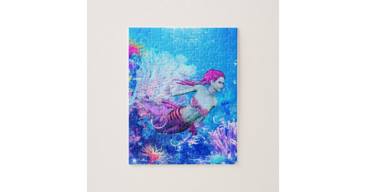 Mermaid Jigsaw Puzzle | Zazzle
