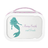 Mermaid Lunch box, Girls School Lunch box | Zazzle
