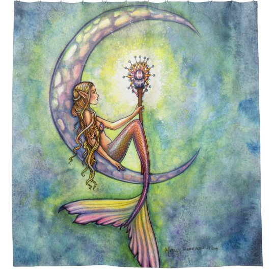 Moon Mermaid Art