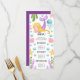 Mermaid Ocean Baby Shower Menu | Zazzle