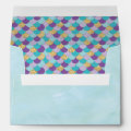 Mermaid Party Envelope, Invitation Envelopes | Zazzle