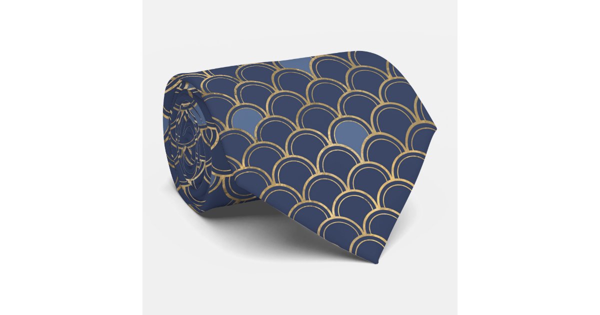 Mermaid Pattern Neck Tie | Zazzle