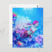 Mermaid Postcard | Zazzle