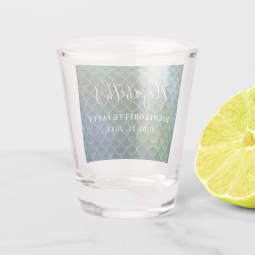 Mermaid Shot Glass | Zazzle