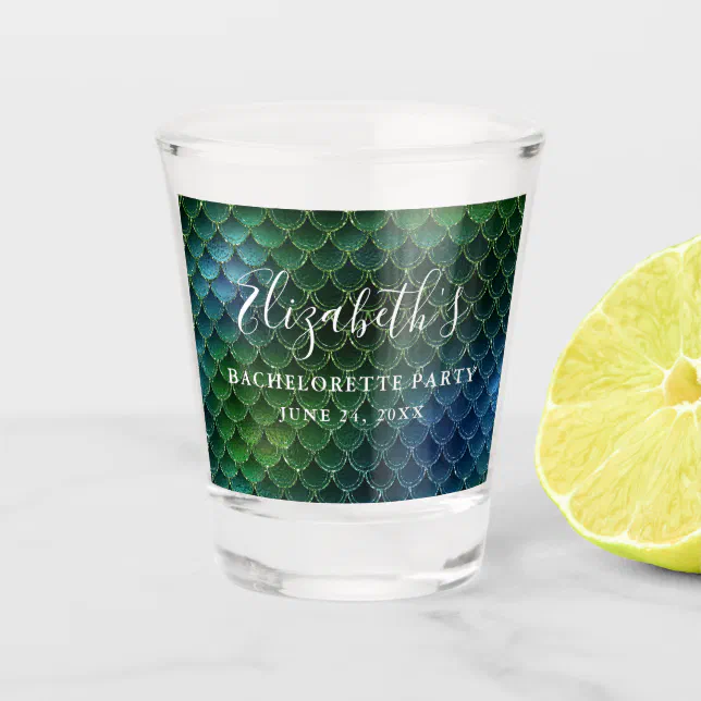Mermaid Shot Glass | Zazzle