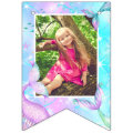 Mermaid Tail Under the Sea Happy Birthday Bunting Flags | Zazzle