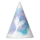 Mermaid Tail Watercolor Sea Birthday Party Hat | Zazzle