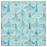 Fish Scales Pattern Fabric | Zazzle