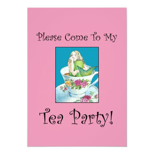 Mermaid Tea Party Invitations | Zazzle.com