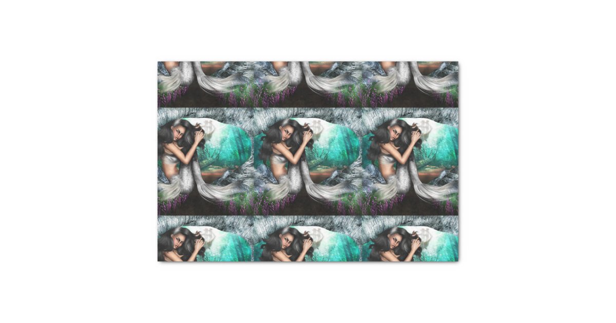 Mermaid Tissue Paper | Zazzle
